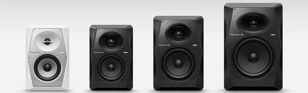 Pioneer VM-50, VM-70 and VM-80 Monitors: Aramid Woofers, Aluminum Pads ...