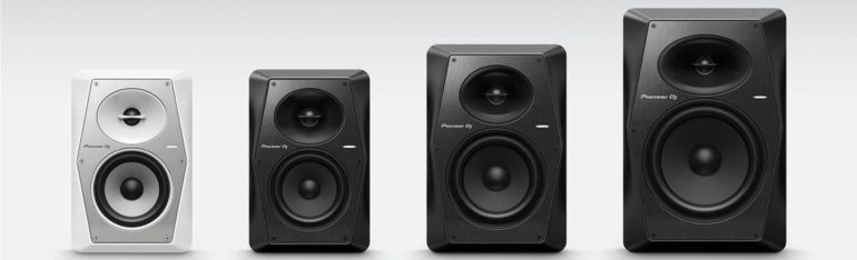 Pioneer VM-50, VM-70 and VM-80 Monitors: Aramid Woofers, Aluminum Pads ...