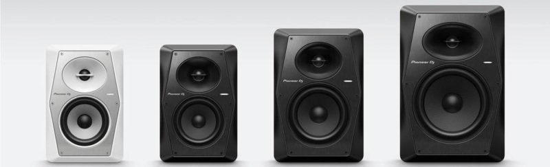 Pioneer VM-50, VM-70 and VM-80 Monitors: Aramid Woofers, Aluminum Pads ...