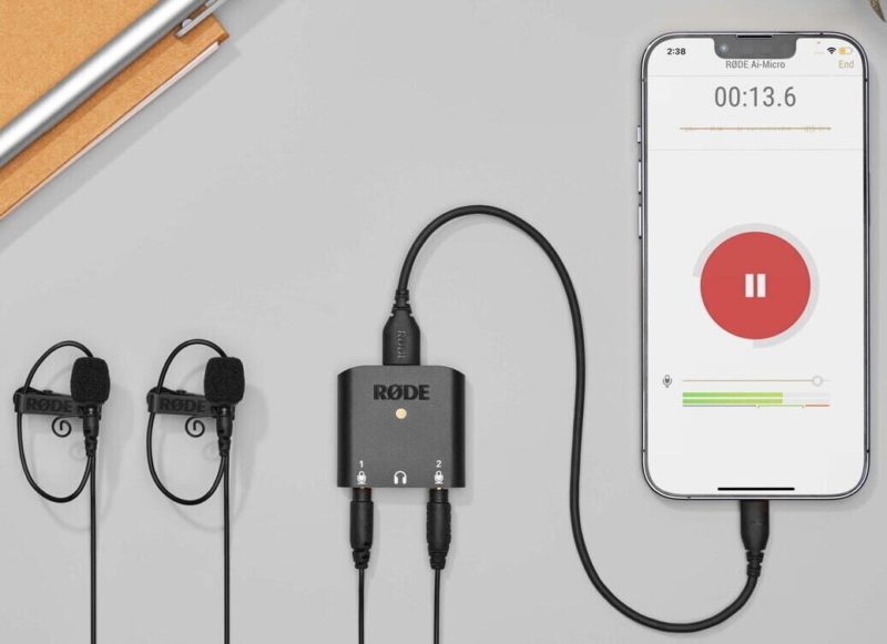RØDE AI-Micro: Ultra-compact dual-channel USB interface - Stereotech