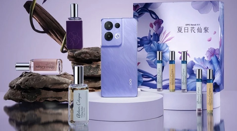 OPPO launches Reno8 Pro Iris Purple lavender smartphone - Stereotech
