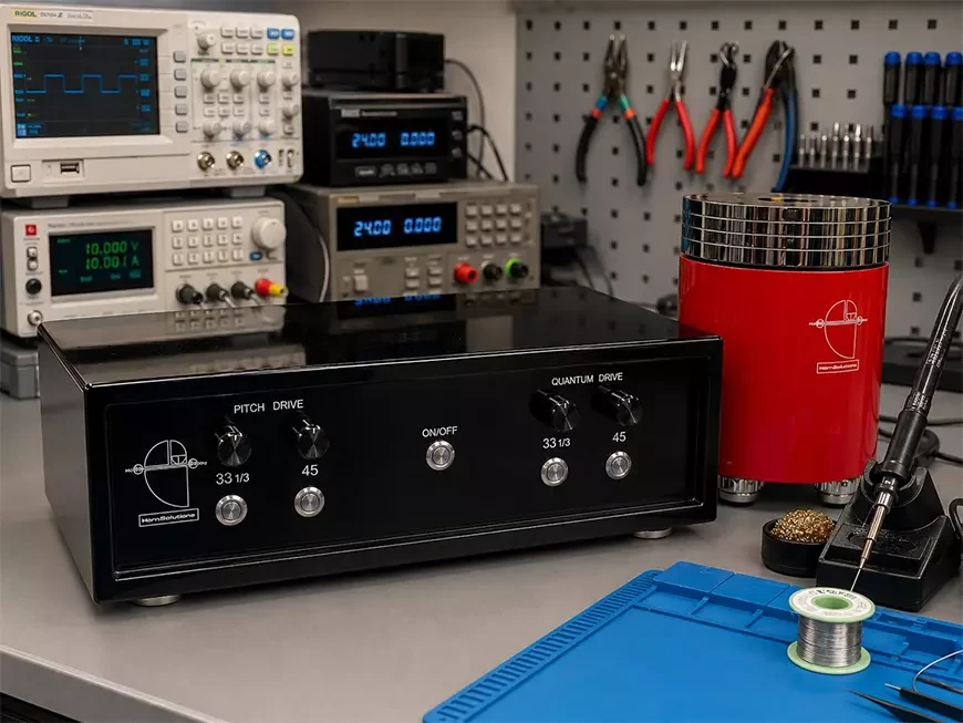 Hornsolutions Unveils Quantum Drive Motor for La Platine Verdier Turntables